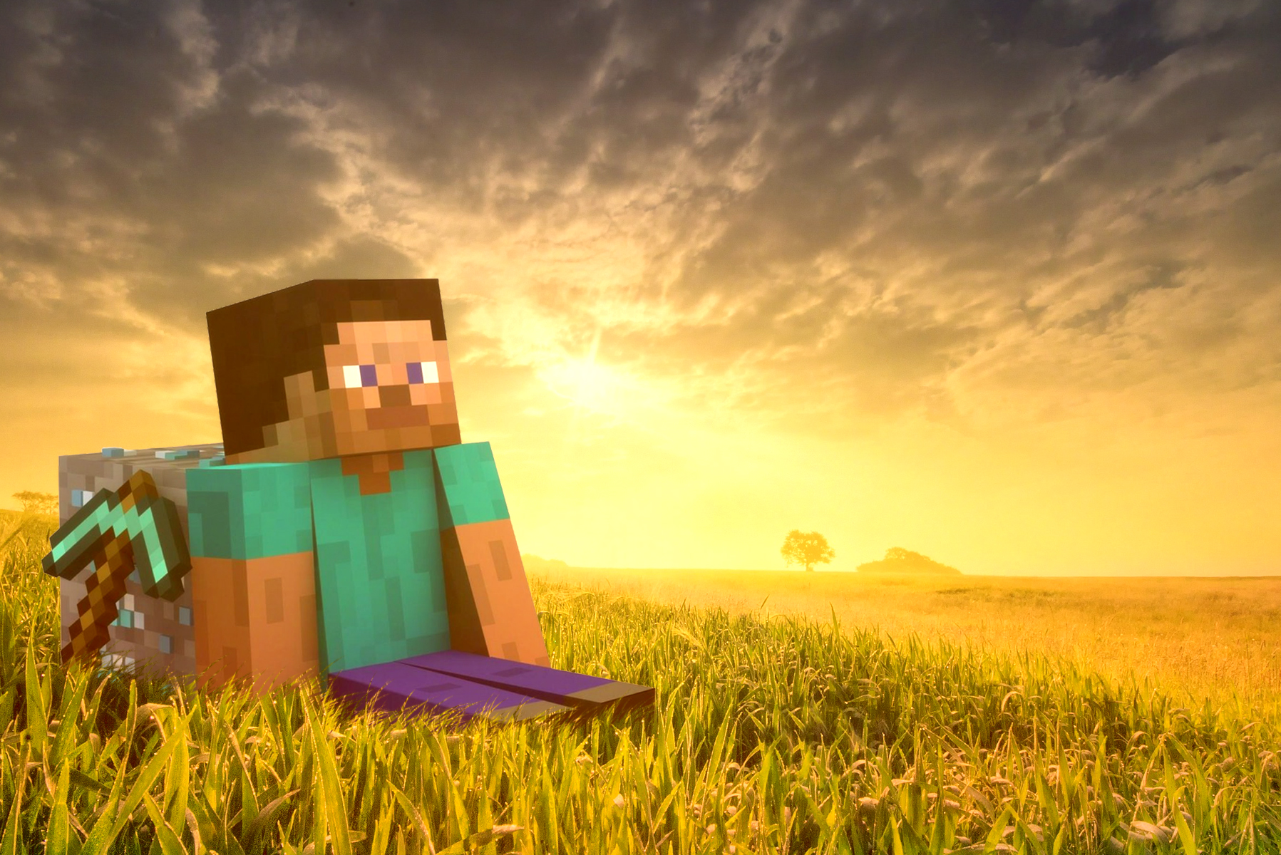 Ça fait trois ans qu'il tente d'atteindre le bout du monde de Minecraft
