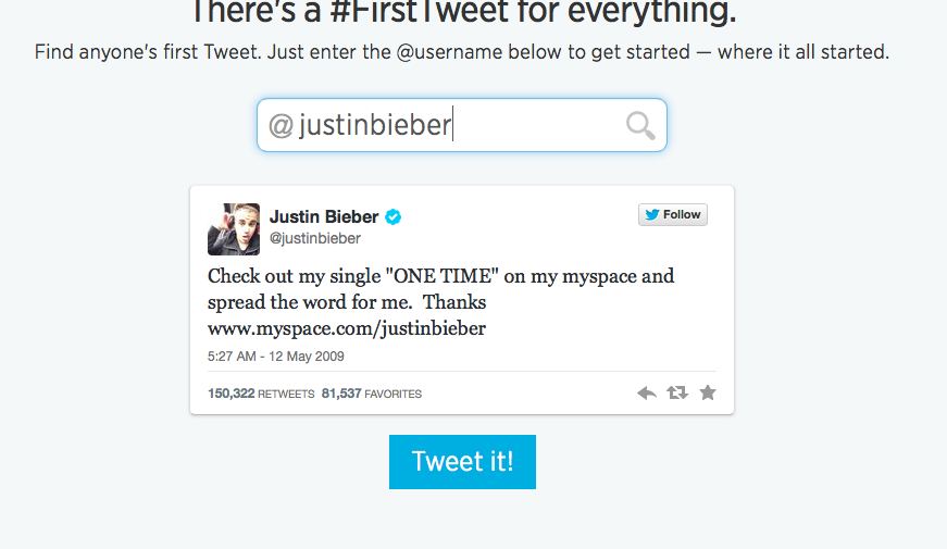 Découvrez les premiers de tweets de vos stars préférées