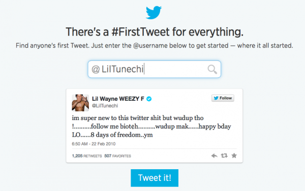 Découvrez les premiers de tweets de vos stars préférées