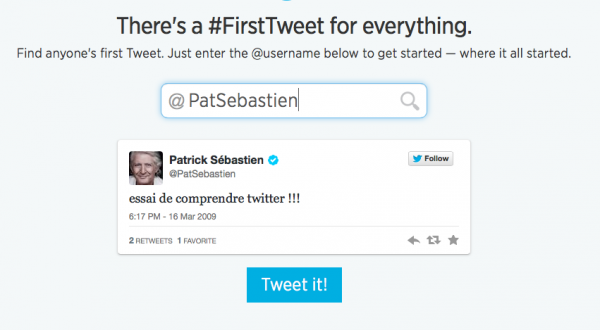 Découvrez les premiers de tweets de vos stars préférées