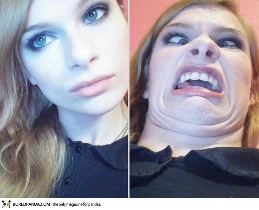 Pretty Girl, Ugly face Shot : quand de jolies filles font la grimace