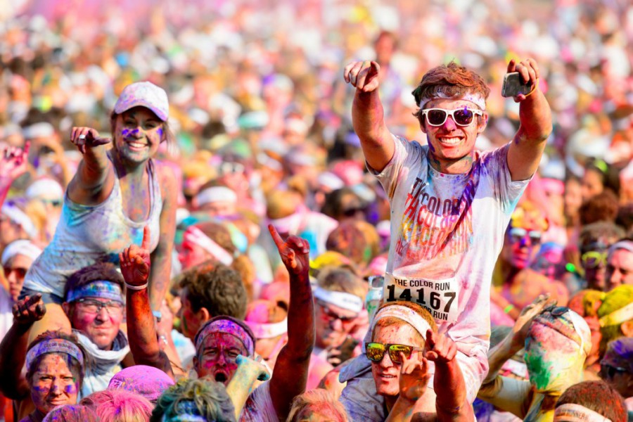 Première Color Run française : on vous livre les images de cette course ...