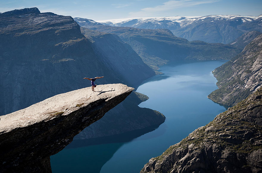 Des photos époustouflantes qui vont vous donner le vertige