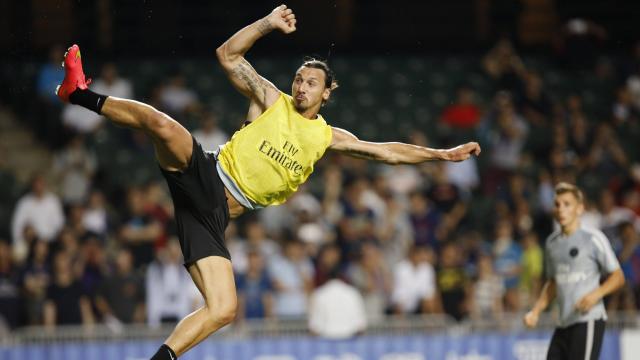 [Vidéo]Hallucinant : Le but de Zlatan sur un incroyable geste technique ...