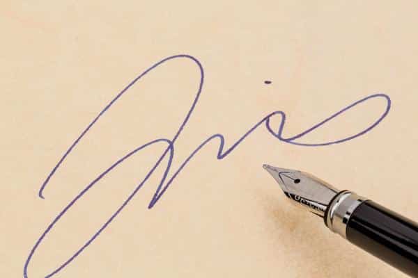 Ce que votre signature révèle de votre personnalité