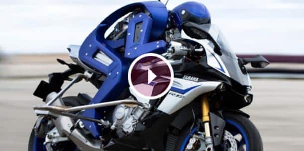 MotoBot, le robot qui fait de la moto tout seul