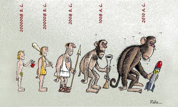 40 illustrations sur l'évolution de l'Homme qui nous font nous demander ...
