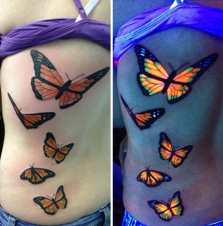 Découvrez les tatouages phosphorescents