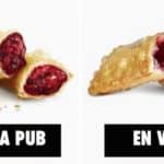 Les fast-food sur la pub VS dans la réalité...