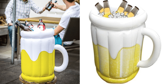 Une chope à bière géante gonflable rafraichissante pour tenir vos ...