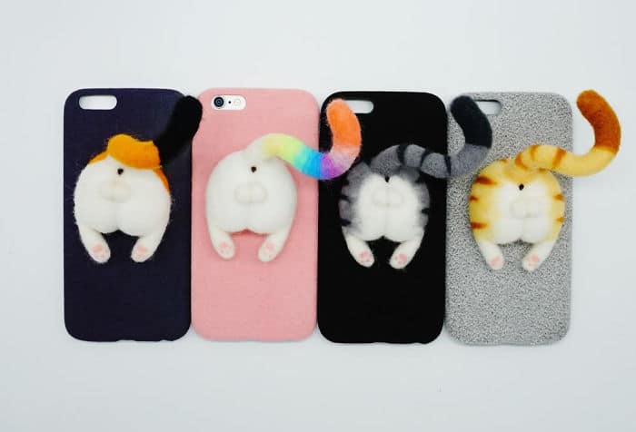 Dernière tendance trop cute : des coques de téléphone avec des petits ...