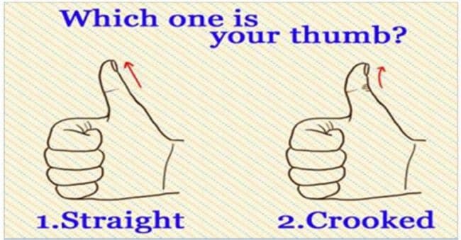 Ce que la forme de votre pouce révèle de votre personnalité