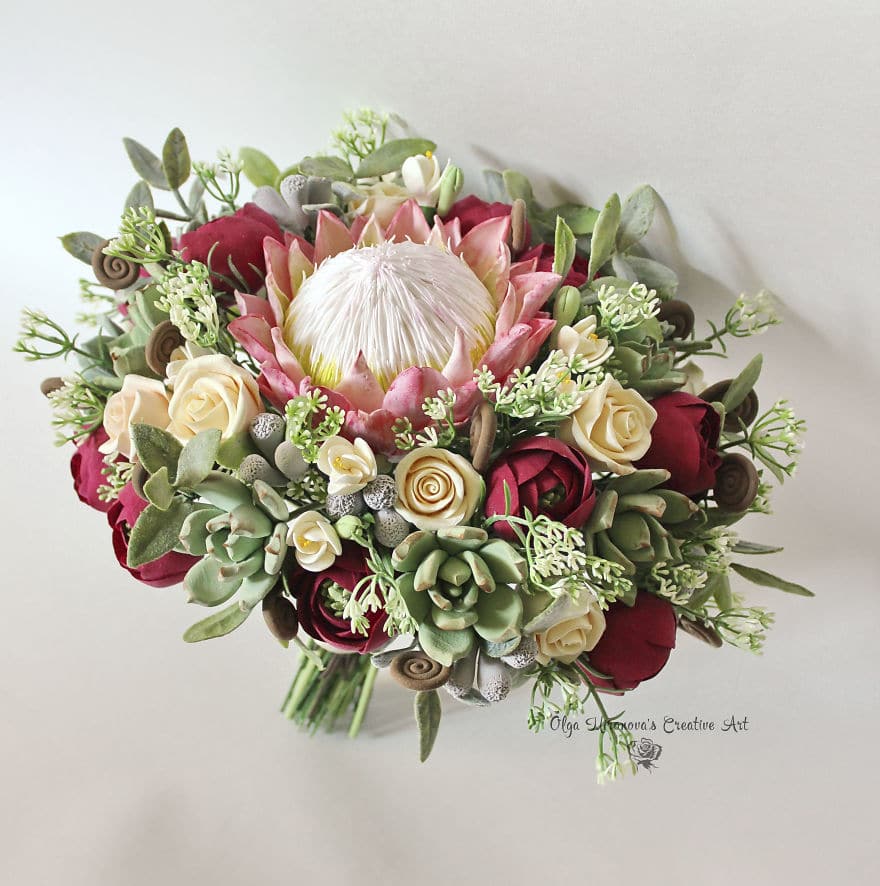 Ces bouquets de mariage artificiels sont tellement réussis qu'on ...