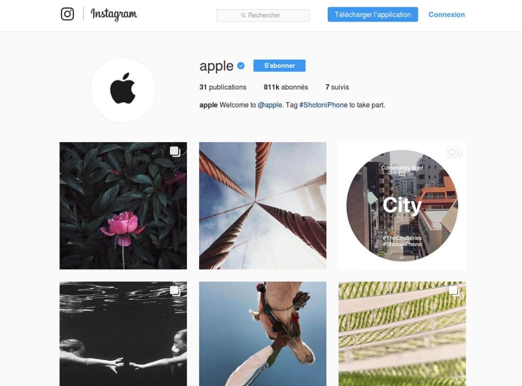 Apple lance (enfin) un compte Instagram et met vos plus belles photos à ...