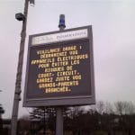 Les messages sur panneaux d'affichage les plus marrants au monde