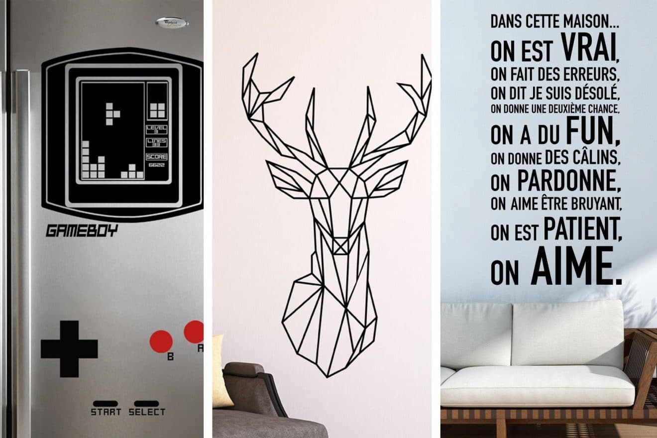 5 stickers muraux pour décorer votre intérieur avec style