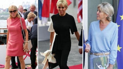 Brigitte Macron sexy en mini short dans le Var