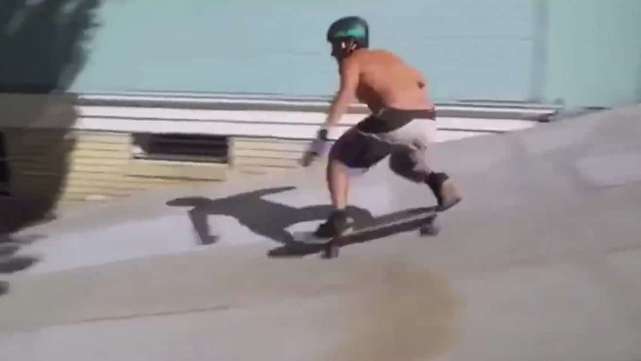 Un skater fait une performance incroyable mais finit plutôt mal sa ...