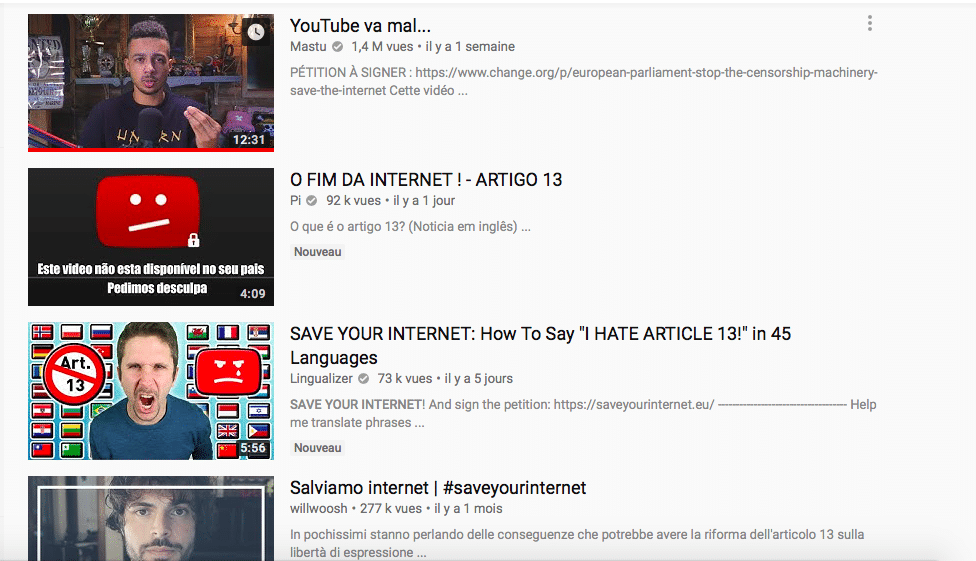 L'article 13 : la loi qui menace internet tel que vous le connaissez