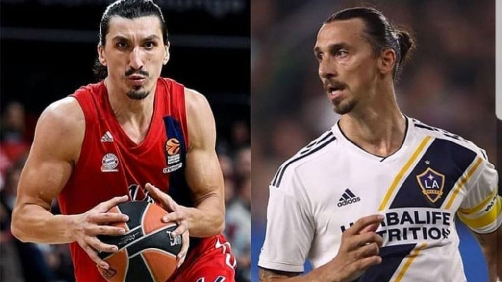 Zlatan Ibrahimović est-il devenu basketteur pro ? Son sosie est flatté ...