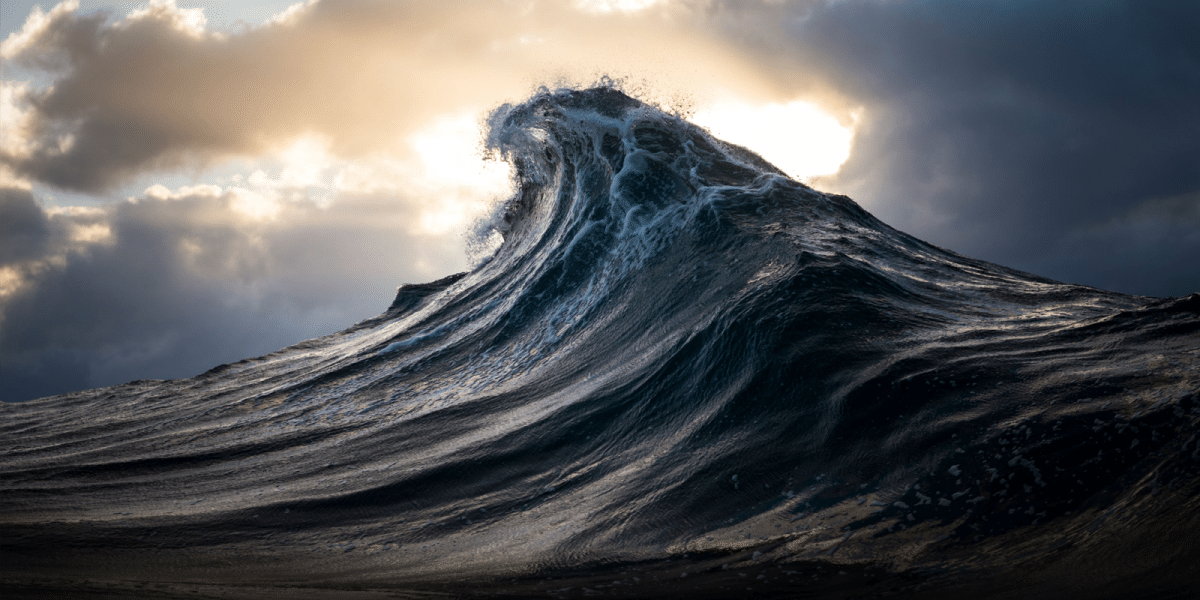 17 photos impressionnantes de vagues dans le monde