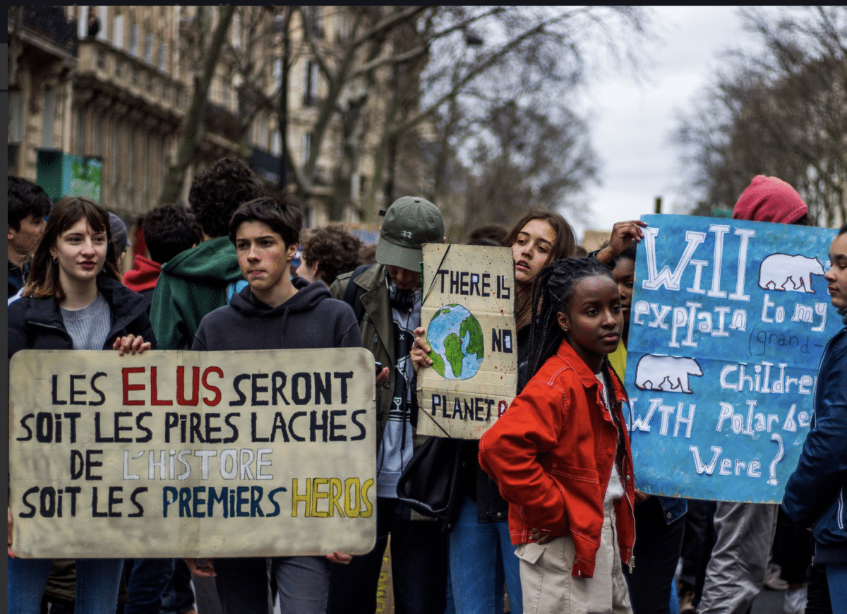 Marche pour le climat : quand une pancarte vaut mille mots