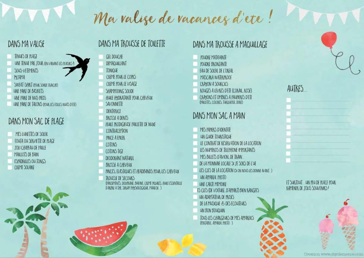 Voyage : 15 conseils pour parfaitement réussir sa valise