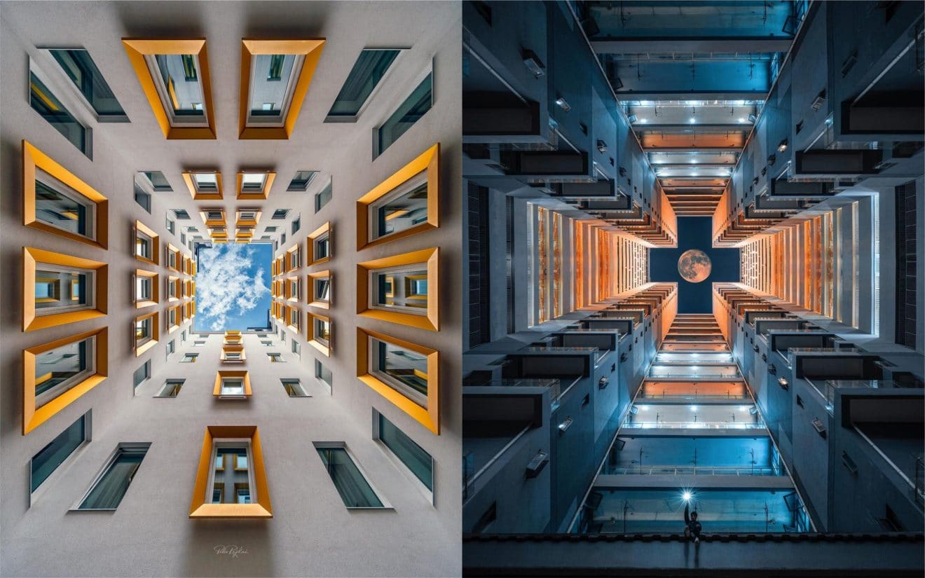 Quand les artistes photographient à merveille des paysages symétriques