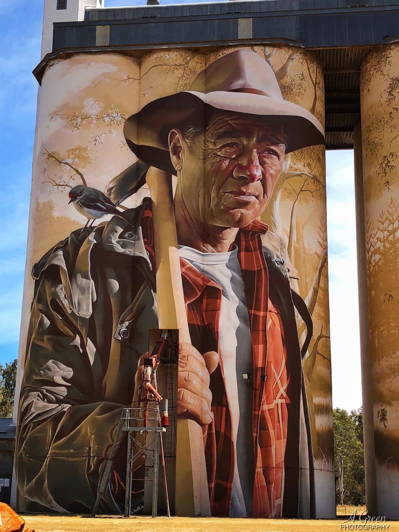 En Australie ces street artists transforment des silos en oeuvres d'art