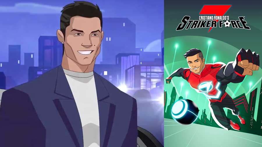 Cristiano Ronaldo devient un superhéros dans une série de BD