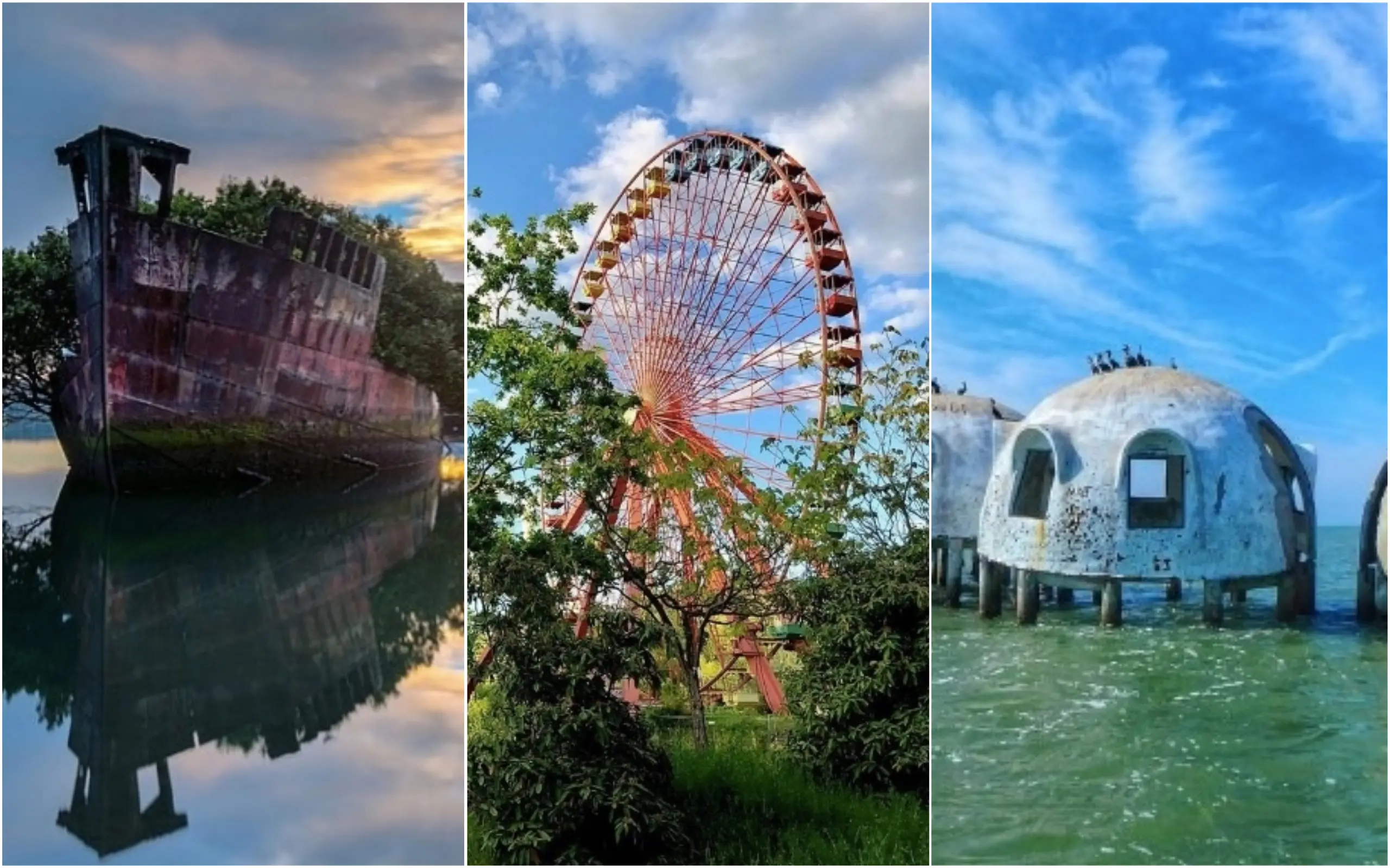 30 lieux abandonnés absolument magnifiques. Aussi beaux que terrifiants