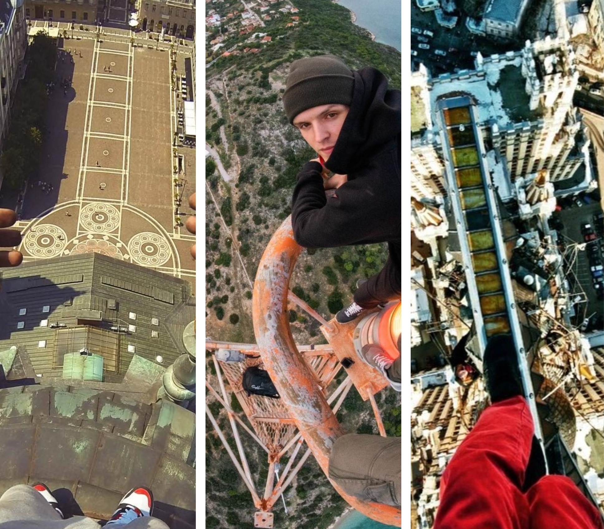 Le "Rooftopping" , ces photos du vide vous feront trembler les jambes à ...