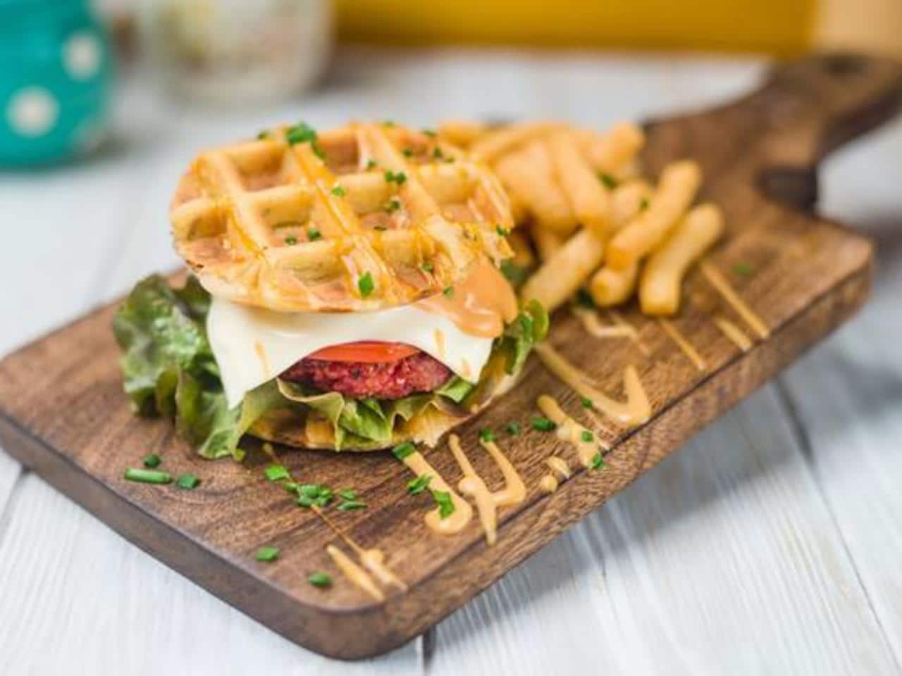 Laissez vous tenter par le Waffle Burger, mi gaufre mi-burger