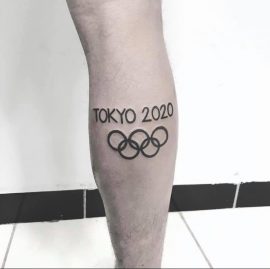 Un athlète olympique s’était fait tatouer le logo des JO 2020 sur le ...