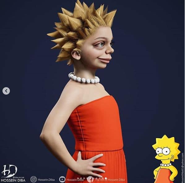 Cet artiste crée des versions humaines des personnages des Simpson et ...
