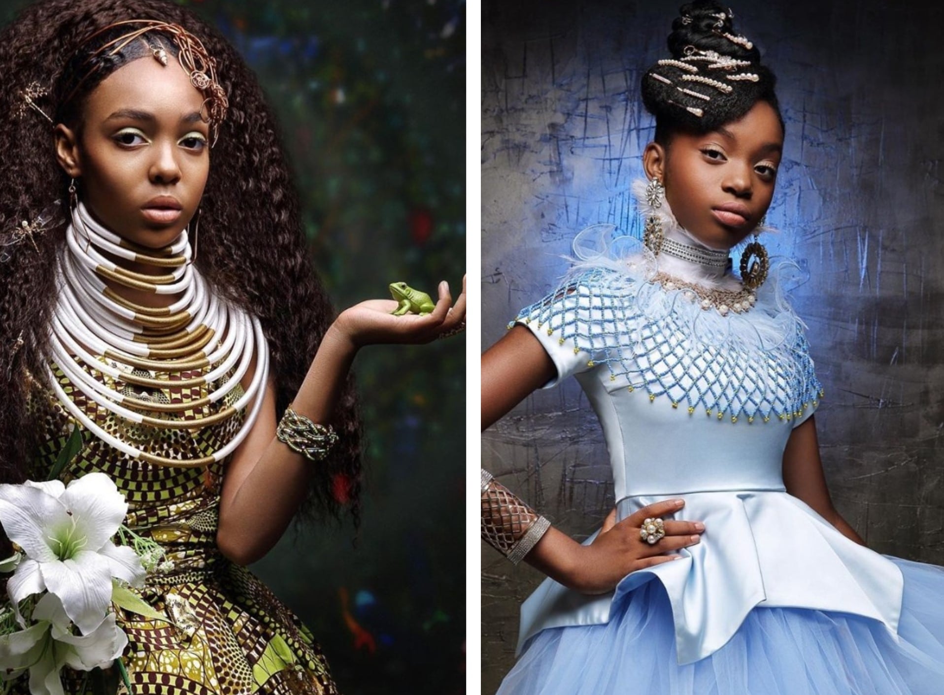 Elle imagine les princesses Disney si elles étaient Afro-américaines ...