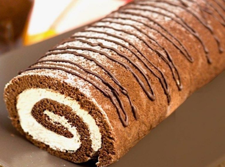 Découvrez la succulente recette du roulé chocolat et mascarpone