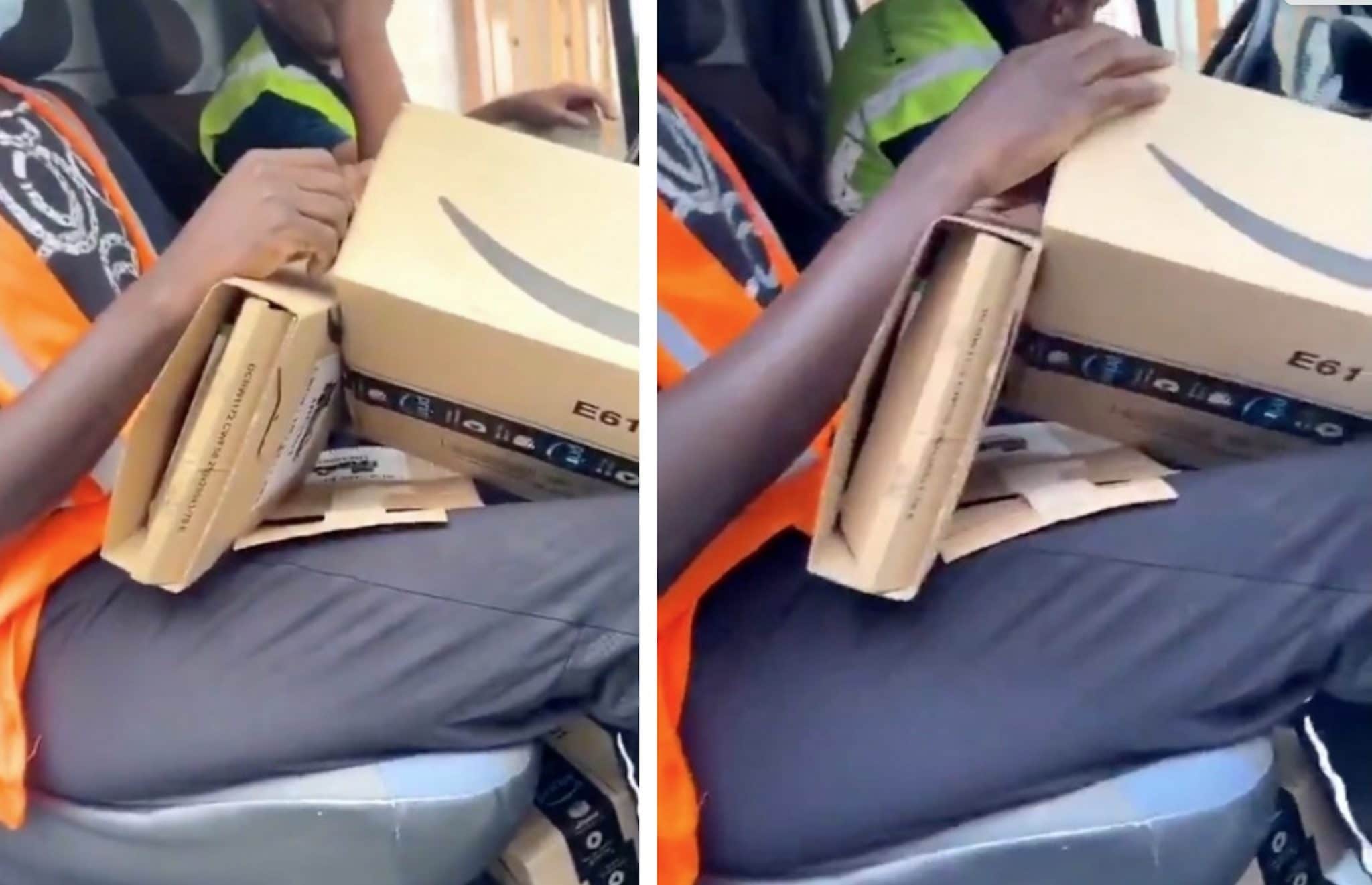 Alors qu'elle attend son colis Amazon, elle découvre l'impensable ! (Vidéo)