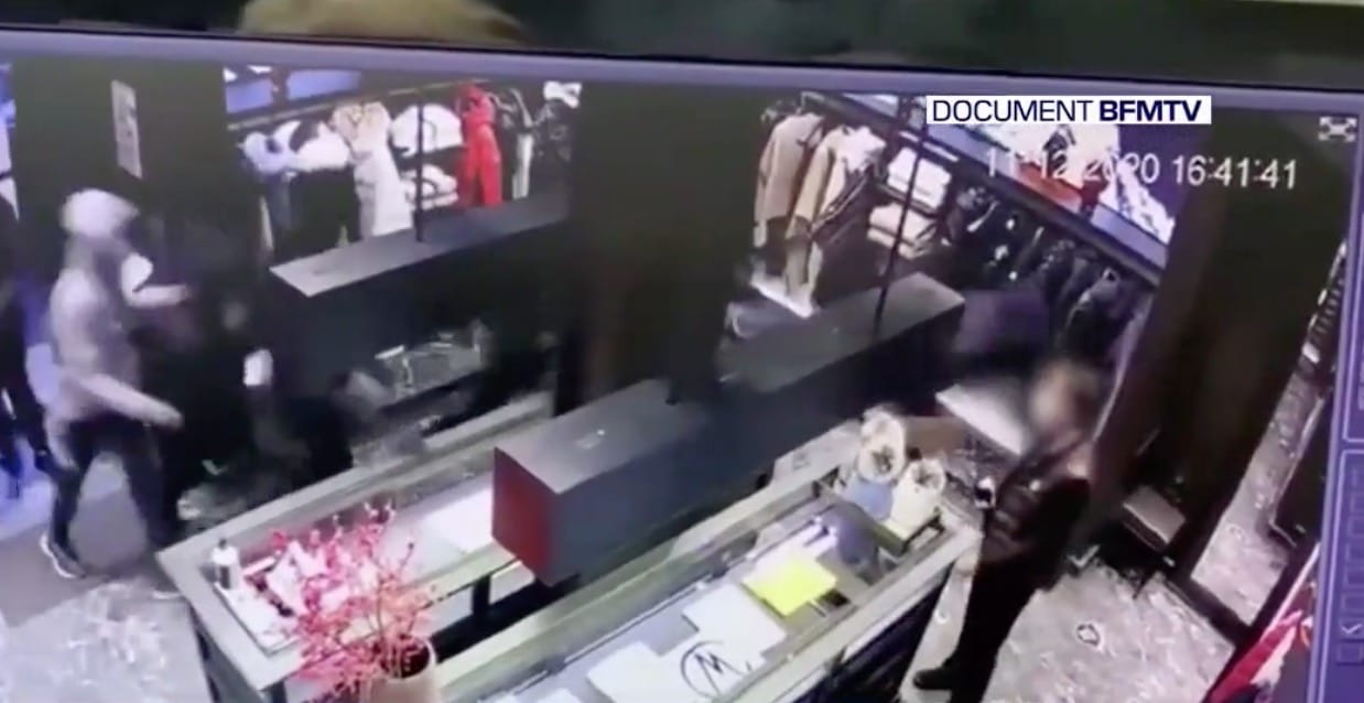 Paris : les images glaçantes d'un terrible braquage qui a eu lieu en ...