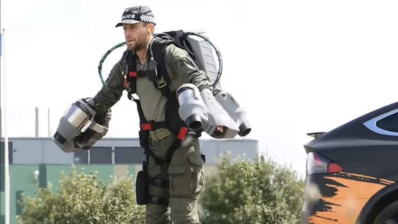 La police pourrait utiliser des jet packs lors des courses poursuites