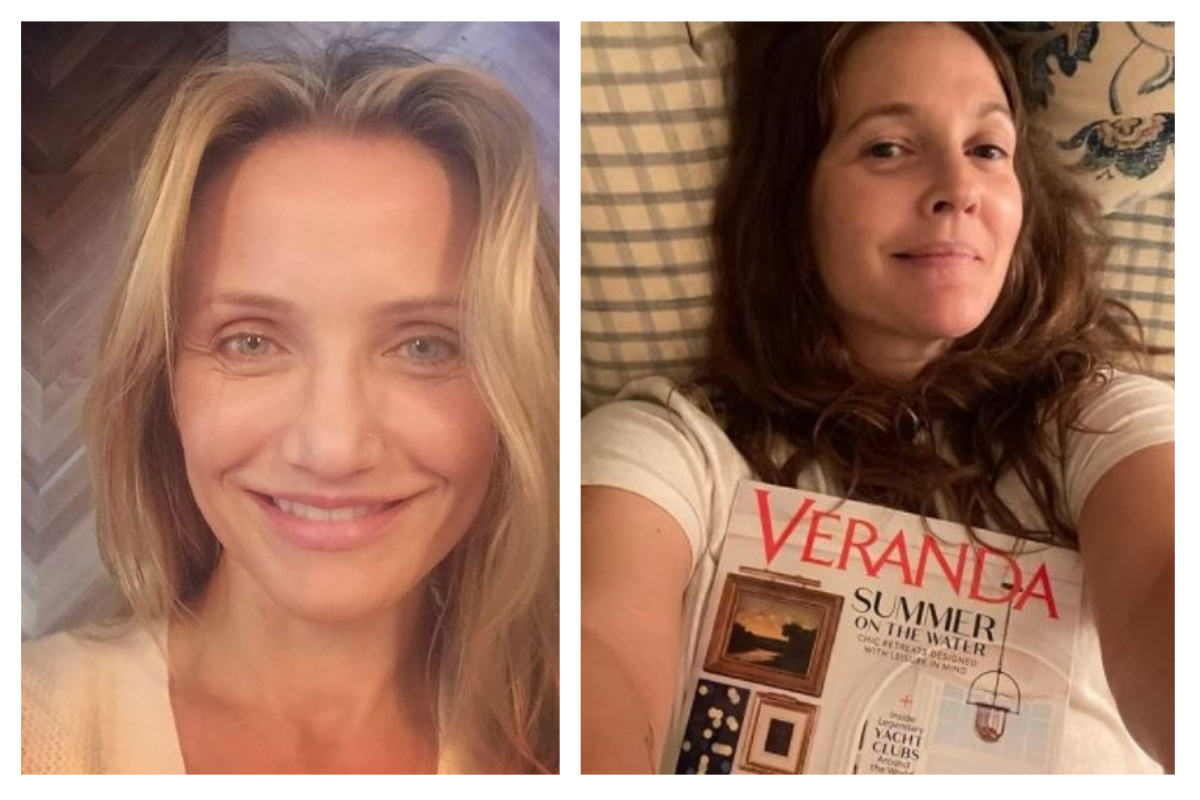 Drew Barrymore et Cameron Diaz s'affichent "au naturel" sur Instagram ...