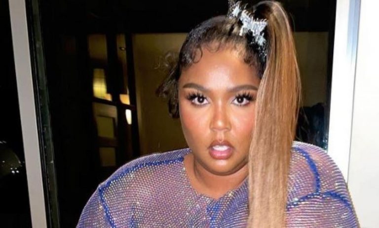 En string, sans soutif sous une robe filet : cette chanteuse pulpeuse a ...