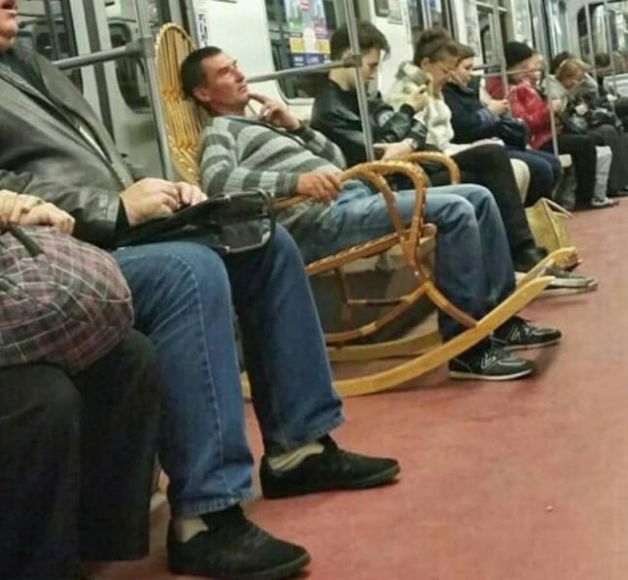 50 photos insolites d'individus qui se sont retrouvés dans des ...