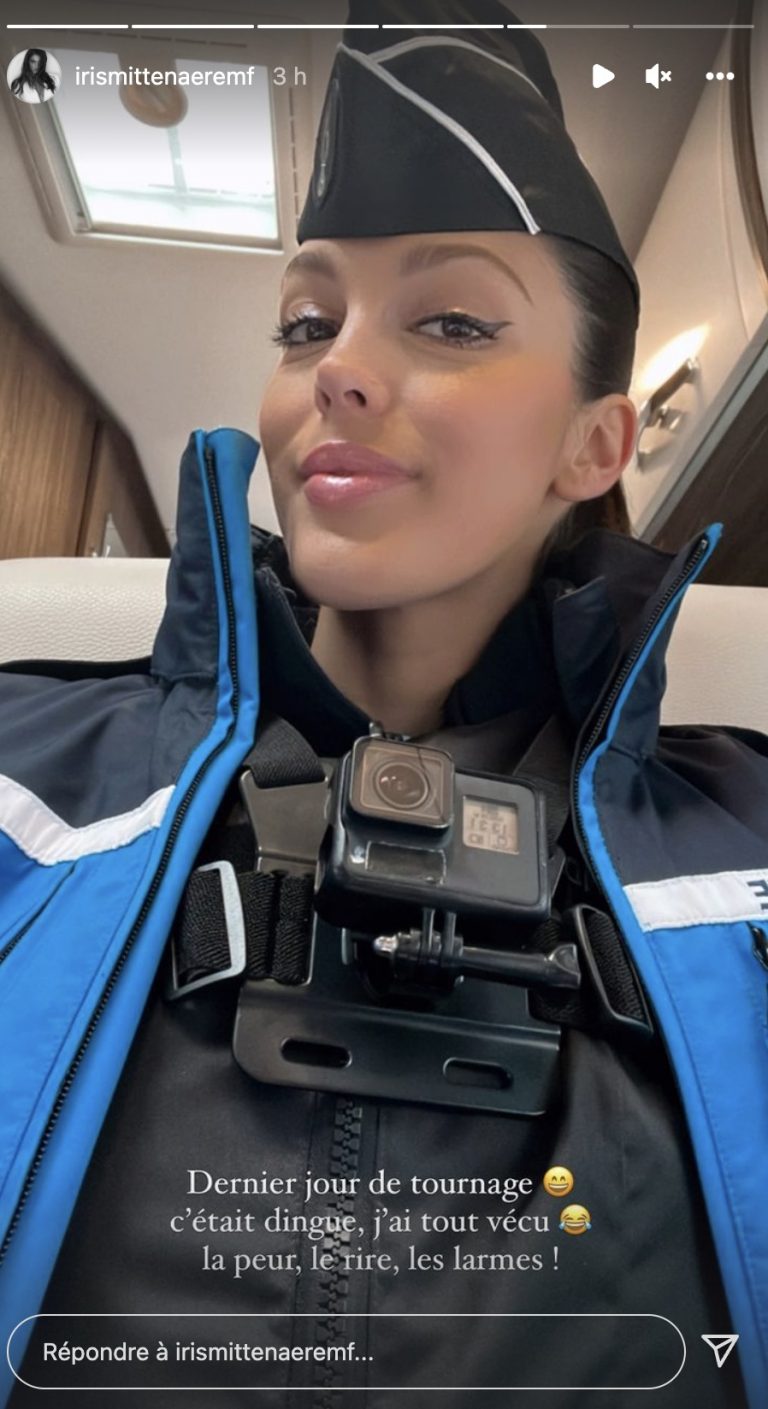 Iris Mitternaere sublime en gendarmette : elle fait monter la ...