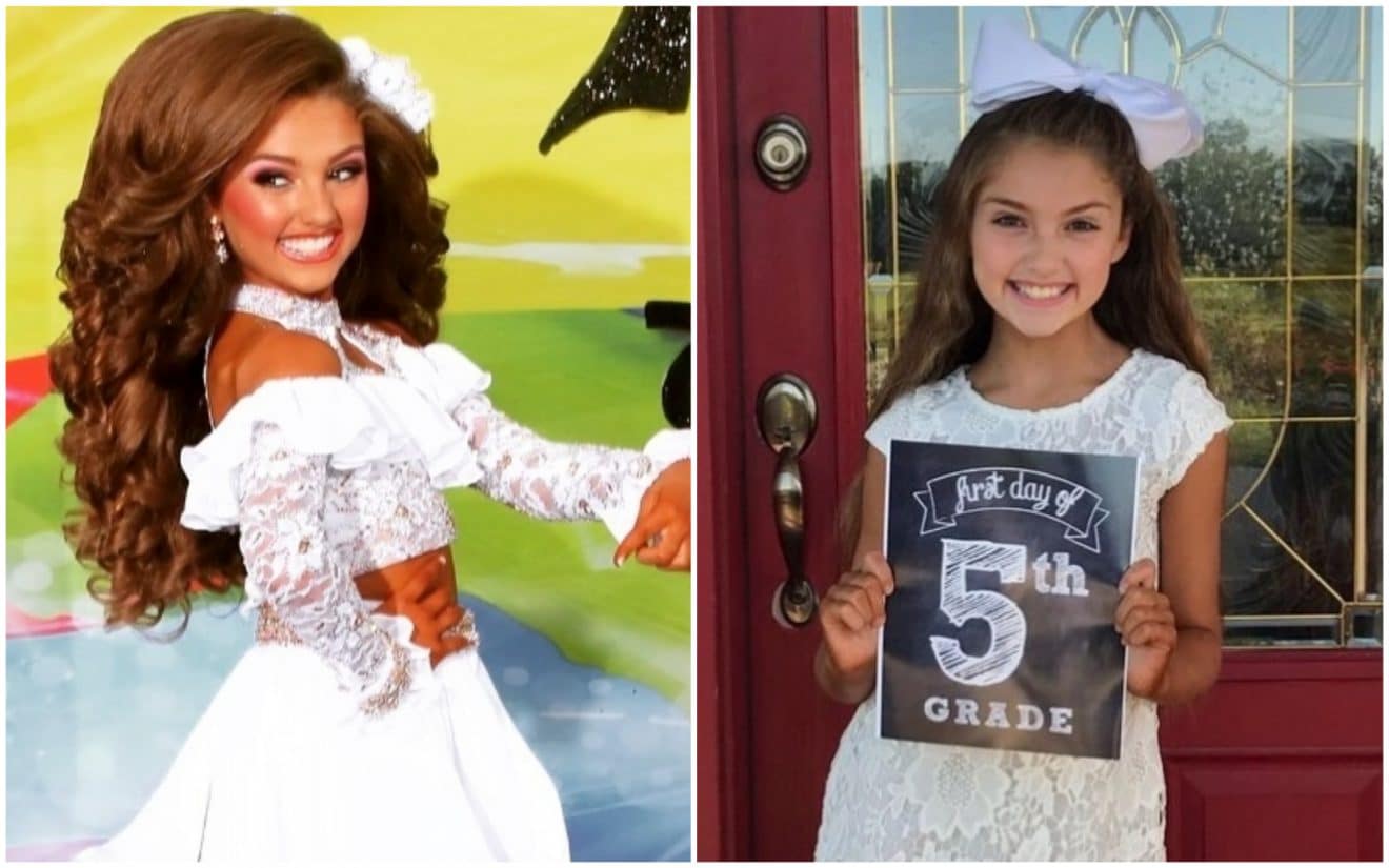 Une mini-miss de 10 ans pose sans maquillage et choque la toile (photo)