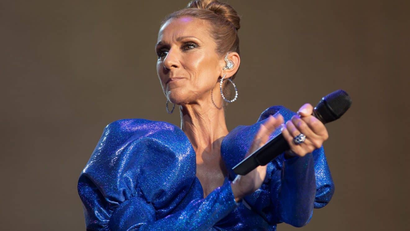 Celine Dion 2022 Cheveux Gris
