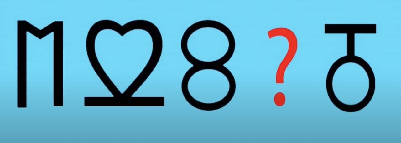 Seuls les plus logiques et les plus observateurs trouveront le symbole ...