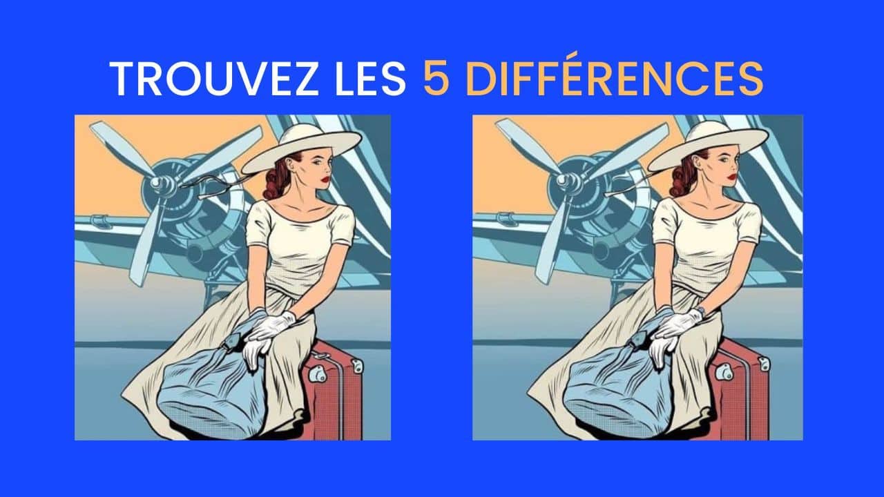 Enigme du jour : Serez-vous assez vif pour trouver les 5 différences Enigme du jour : Serez-vous assez vif pour trouver les 5 différences