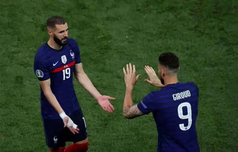 Olivier Giroud sort du silence sur le forfait de Karim Benzema à la ...