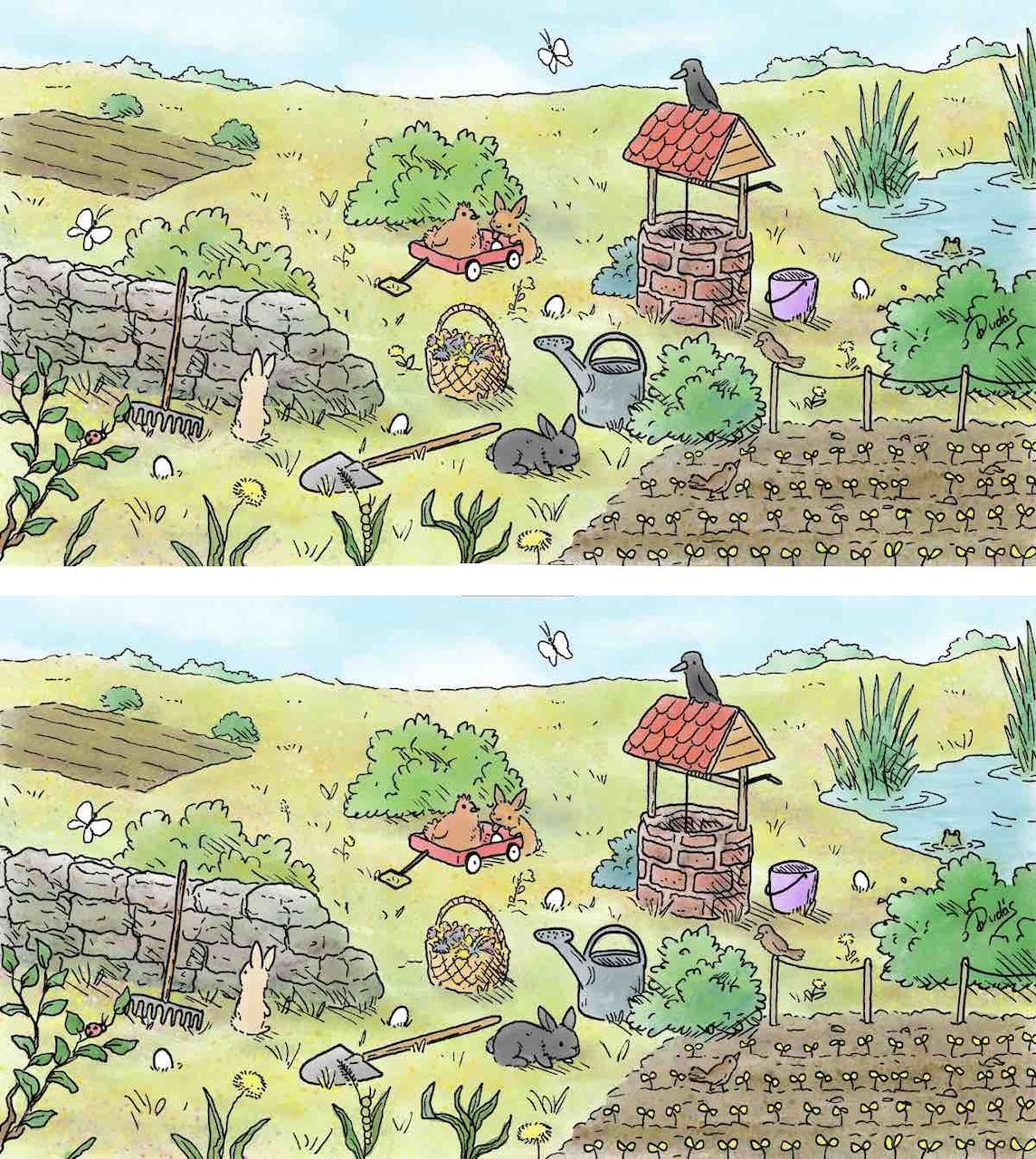 Énigme du jour : Serez-vous assez fort pour trouver les 6 différences Énigme du jour : Serez-vous assez fort pour trouver les 6 différences